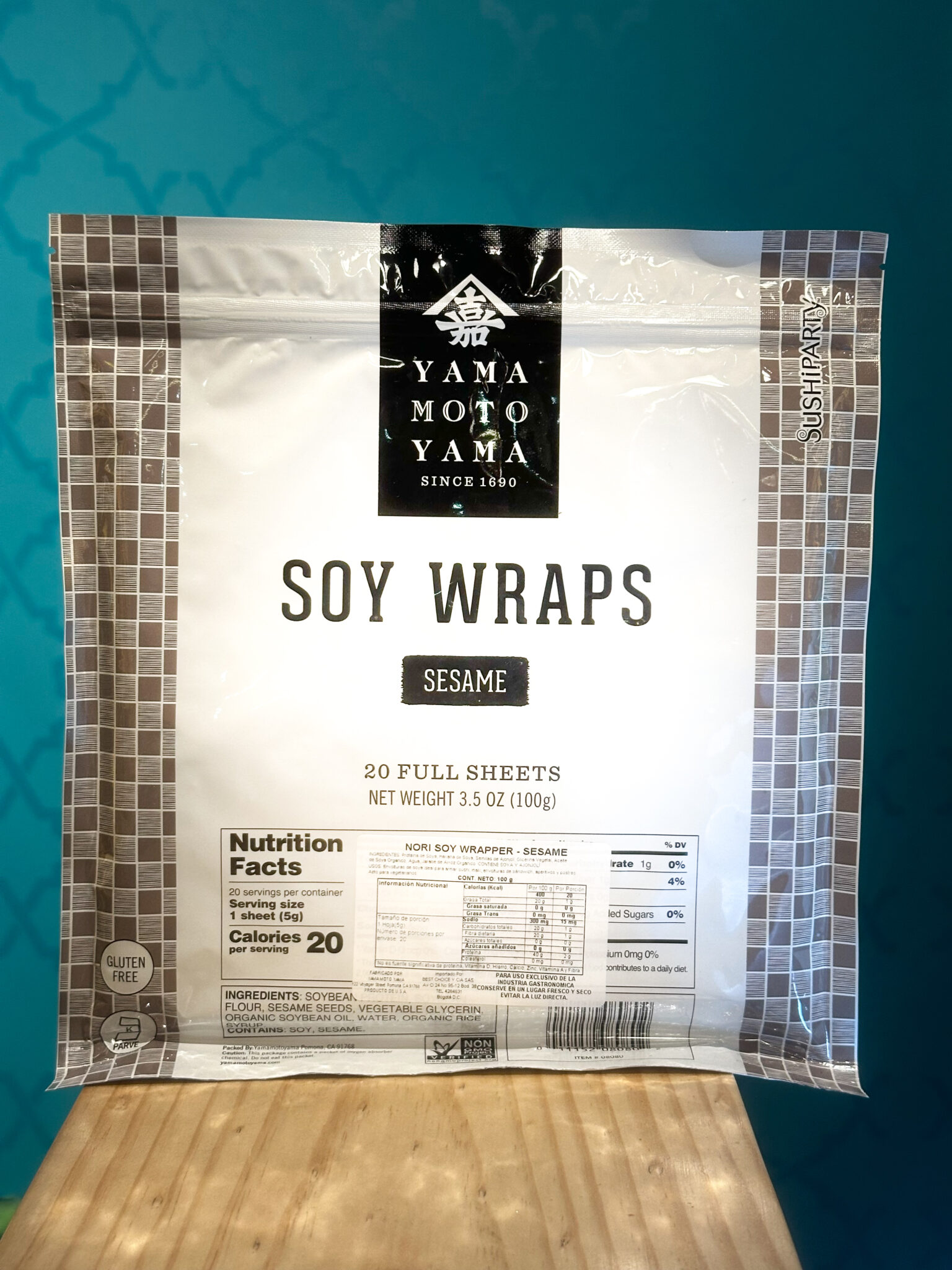 Alga Soya - Soy Wrapper - Ábrete Sésamo
